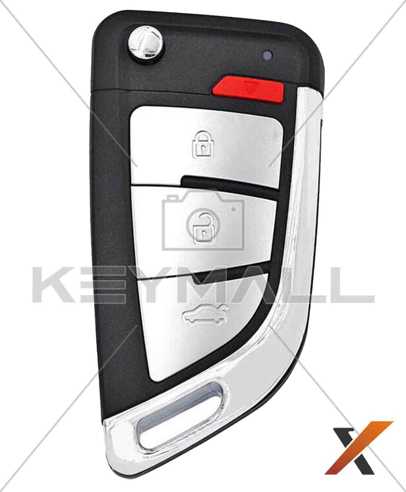 XHORSE XE CONTROL CON CHIP TIPO BMW FLIP 4B - XEKF20EN-Controles ...